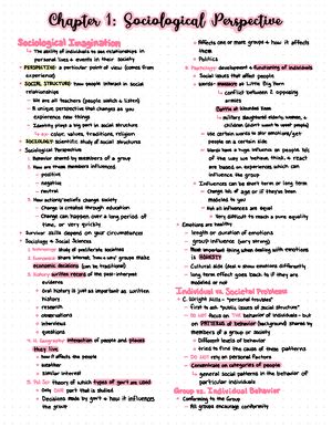 Notes Matrices SOCI 1301 Studocu