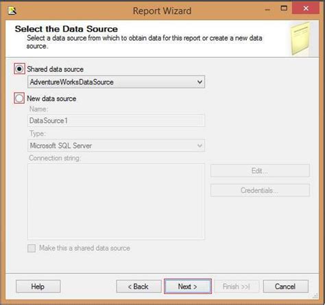 SSRS Tutorial Part 6 Create Report Using Report Wizard