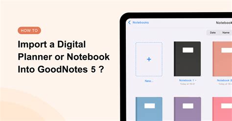 Goodnotes Import Template