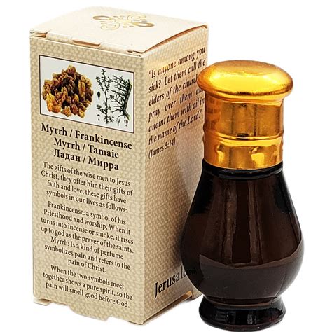 Biblical Frankincense And Myrrh Prayer Oil Uv Protected 30ml