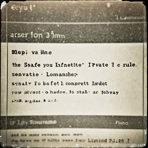 Safe Sensitive Data Prompts Stable Diffusion Online