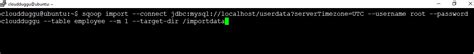 Apache Sqoop Import Tutorial Cloudduggu