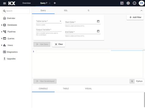 Kdb Insights Enterprise Guided Walkthrough Kdb Products