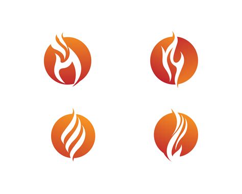 Fire Vector Icon Logo 626880 Vector Art At Vecteezy