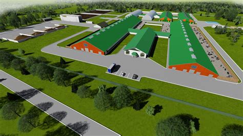 Молочно товарная ферма для крупного рогатого скота на 1200 коров и 600 скотомест молодняка