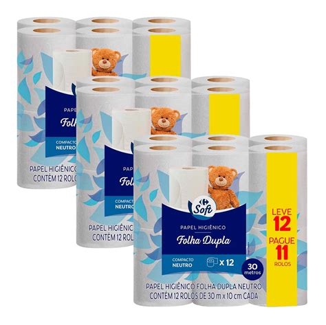 Papel Higienico 12 Unidades Mercado Carrefour Ofertas De