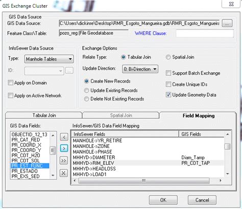 Steps To Import Data Into Infosewer Using Gis Gateway Icm Swmm And Icm