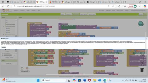 Error Runtime Firebase 2 By Stilllearning Mit App Inventor Help Mit App Inventor Community