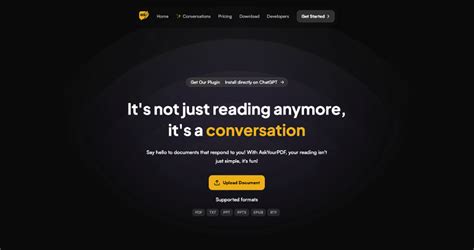 Askyourpdf Plugin For Chatgpt