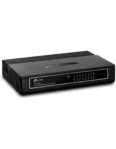 Switch Ethernet 16 Porte Rj45 10 100 Mbps Tp Link Tl Sf1016d