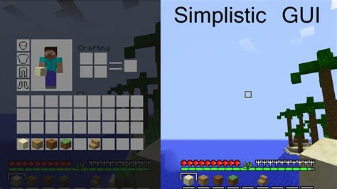 Simplistic Gui Minecraft Texture Pack