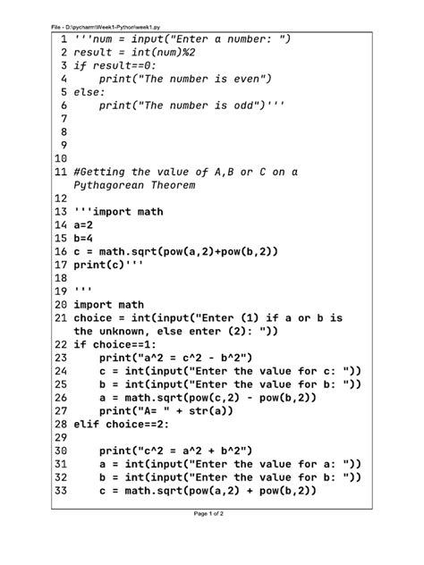 Week1 Python Codes Pdf