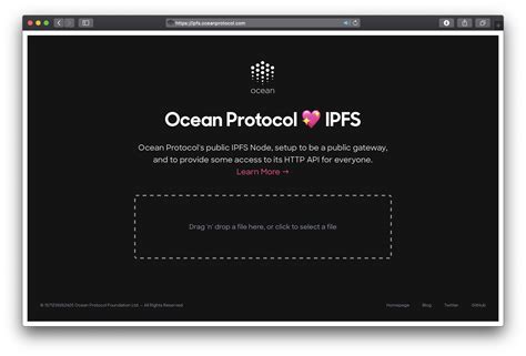 github oceanprotocol ipfs 👩🏽‍🚀 ocean protocol s public ipfs node