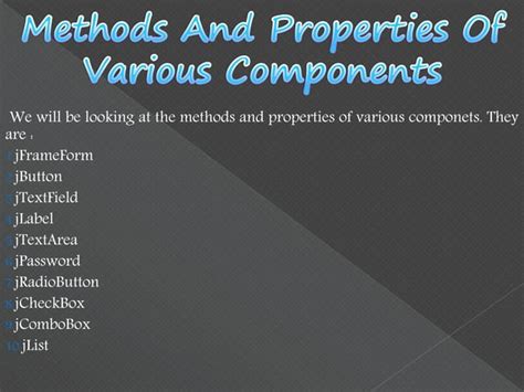 Gui Programming In Java Using Netbeans A Review Pptx