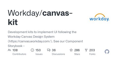 github workday canvas kit development kits to implement ui following