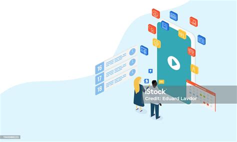 학교 졸업 아이소메트릭 온라인 교육 등각 투영 랜딩 페이지 온라인 교육 인터넷 공부 교육 지식 개념입니다 어린이 학교 벡터