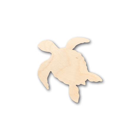 Unfinished Wood Sea Turtle Shape Craft Up To 36 Diy 8 18
