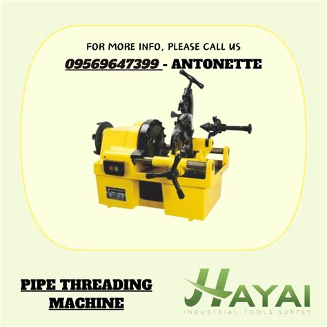 pipe threading machine commercial and industrial industrial equipment