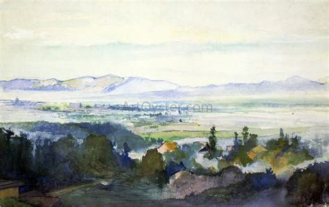 John La Farge View Over Kyoto From Ya Ami Canvas Print Art Megamart
