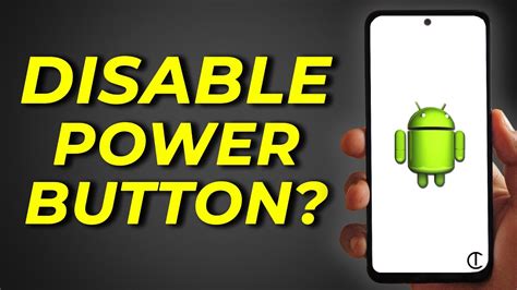 Does Disabling The Android Power Work With This App Youtube