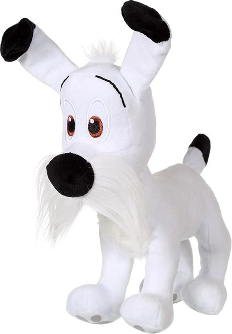 Gipsy Idéfix Et Les Irreductibles 071458 Plüschtier Hund 25 Cm Weiß
