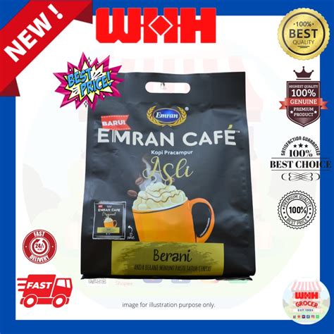 New Emran Cafe 3in1 15sachets Coffee Asli Halal Shopee Malaysia