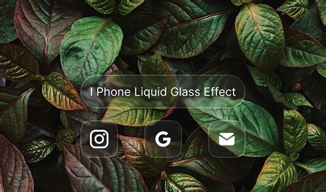 Iphone Liquid Glass Effect Figma