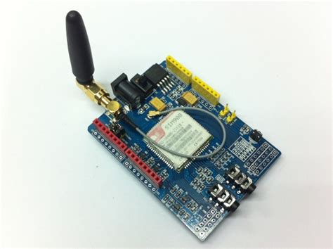 Sim900 Gsm Gprs Shield Arduino With Sim Card Holder Fixmaster Electronics Service Center