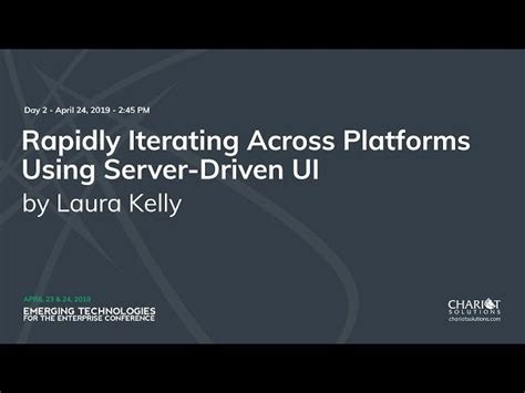 Free Video Rapidly Iterating Across Platforms Using Server Driven Ui
