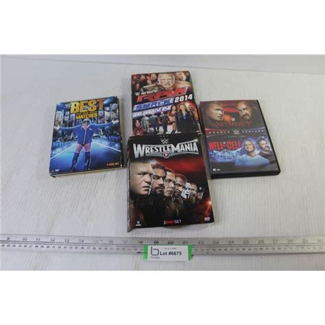 4 Wrestling Dvds Bodnarus Auctioneering