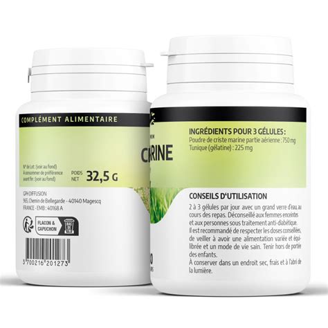 Criste Marine 250 Mg Gélules 123gelules