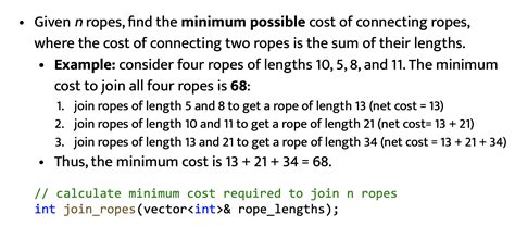 solved given n ropes find the minimum possible cost of