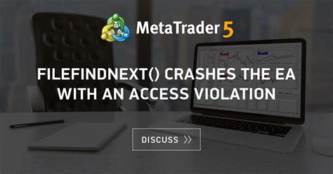 Filefindnext Crashes The Ea With An Access Violation Pivots Mql4