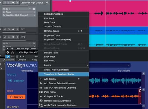 Vocalign Ultra Quickstart For Daws Using Vst3 Plugins