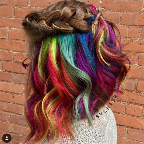 Hidden Rainbow Hair Is The Trend You Never Knew You Always Wanted