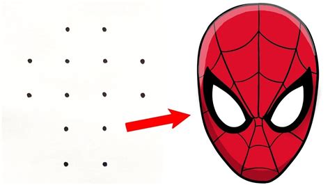 How To Draw Spiderman Eyes