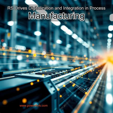 Rs Drives Digitalization And Integration In Process Manufacturing