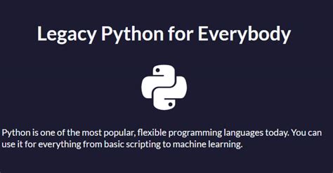 Python For Everybody By Freecodecamp On Urses Learning Platform