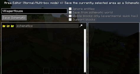 How To Make Schematics In Minecraft