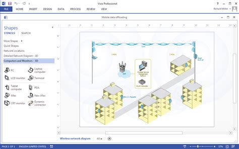 create a visio wireless network diagram conceptdraw helpdesk