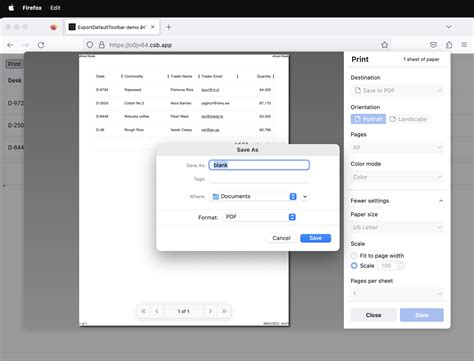 Data Grid Print Export Not All Print Options Are Working Issue Mui Mui X GitHub