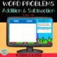 Add And Subtract Word Problems By Eastern Shore Math Teacher TpT