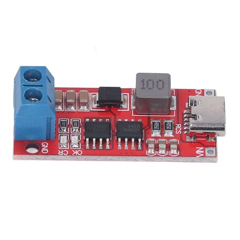Lithium Battery Boost Module Type C Interface Pcb Step Up Boost Module For Protection Dc36v 4a