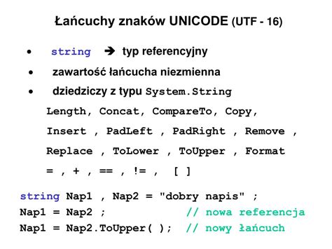 ppt język c 5 0 using system namespace hewo { class hello