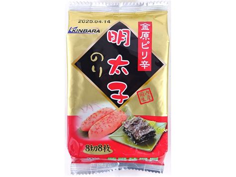 金原海苔店 金原ピリ辛明太子のり 8切8枚 100均 通販 ダイソーネットストア【公式】