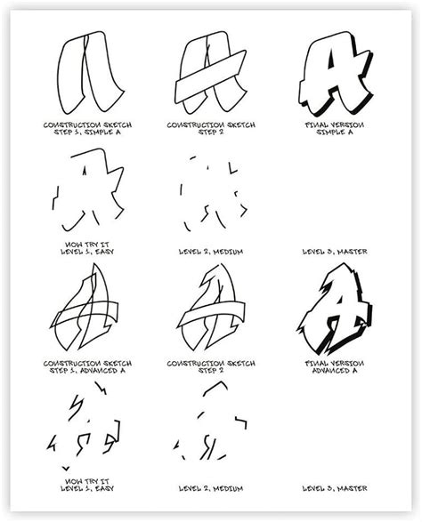 How To Draw Graffiti Letters Easy