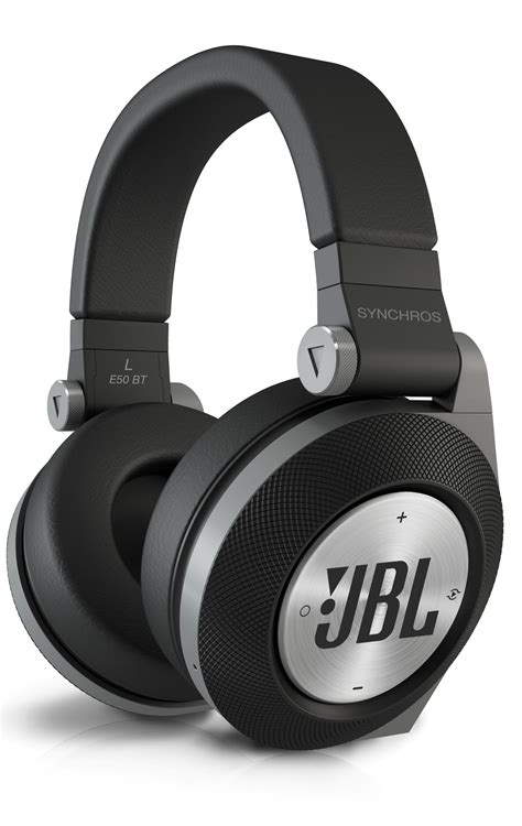 Amazon Com JBL E BT Black Premium Wireless Over Ear Bluetooth Stereo Headphone Black Electronics
