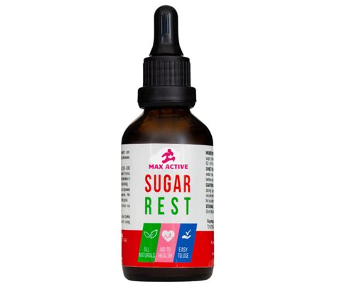 Sugar Rest за нормални нива на кръвна захар Max Active