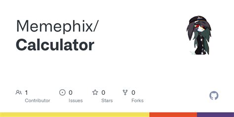 GitHub Memephix Calculator