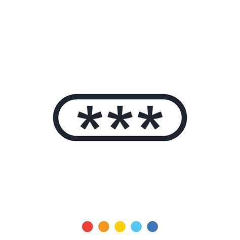 Password Entry Box Icon Vector And Illustration 11468861 Vector Art At Vecteezy